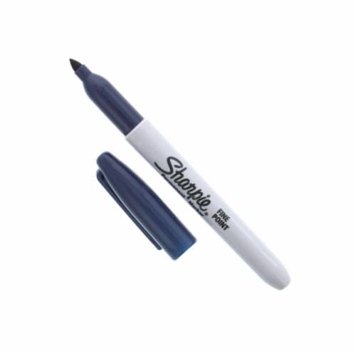 Sharpie® Fine Point Permanent Marker - Navy, 1 ct - Kroger Sharpie® Fine Point Permanent Marker - Navy, 1 ct - Kroger