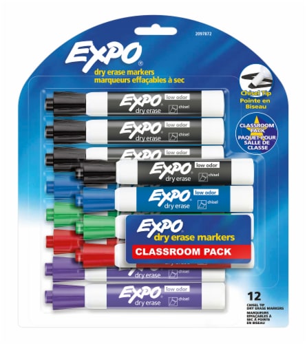 Expo® Dry Erase Markers, 12 pk - Kroger Expo® Dry Erase Markers, 12 pk - Kroger