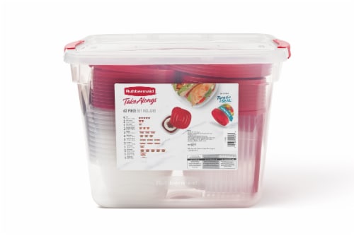 Rubbermaid TakeAlongs Food Storage Set 62 pc Ralphs