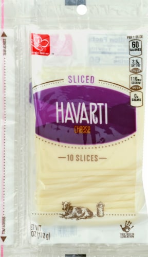 Harris Teeter Natural Sliced Havarti Cheese | Fig App Harris Teeter Natural Sliced Havarti Cheese | Fig App