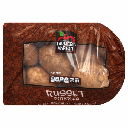 Harris Teeter Farmers Market™ Russet Potatoes 5 Lb Harris Teeter