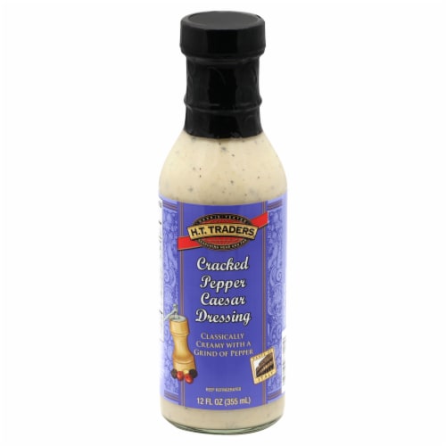 Harris Teeter® Traders® Cracked Pepper Caesar Dressing 12 Fl Oz