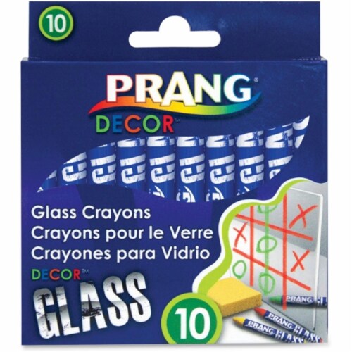 Prang Dix74010 Glass Crayons Assorted 10 Count 10 Kroger