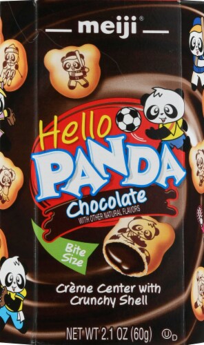 Meiji® Hello Panda Chocolate Creme Sandwich Cookies, 2.1 oz - Kroger Meiji® Hello Panda Chocolate Creme Sandwich Cookies, 2.1 oz - Kroger