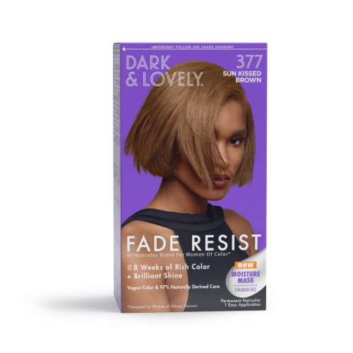 Dark & Lovely® 377 Sun Kissed Brown Fade Resist Hair Color, 1 ct - Fred ... Dark & Lovely® 377 Sun Kissed Brown Fade Resist Hair Color, 1 ct - Fred ...