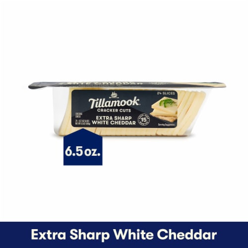 Tillamook® Extra Sharp White Cheddar Cheese Cheese Cracker Cuts, 24 ... Tillamook® Extra Sharp White Cheddar Cheese Cheese Cracker Cuts, 24 ...