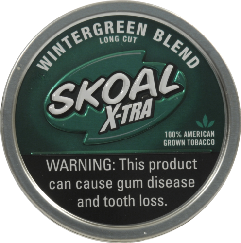 Skoal X Tra Wintergreen Blend Long Cut Chewing Tobacco 1 2 Oz Kroger