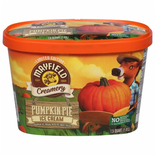Mayfield Creamery Pumpkin Pie Ice Cream Limited Edition 1 5 Qt Ralphs
