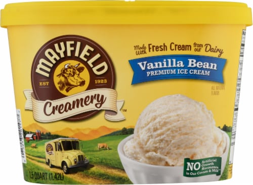 Mayfield Creamery® Vanilla Bean Ice Cream Tub 1 5 Qt Ralphs