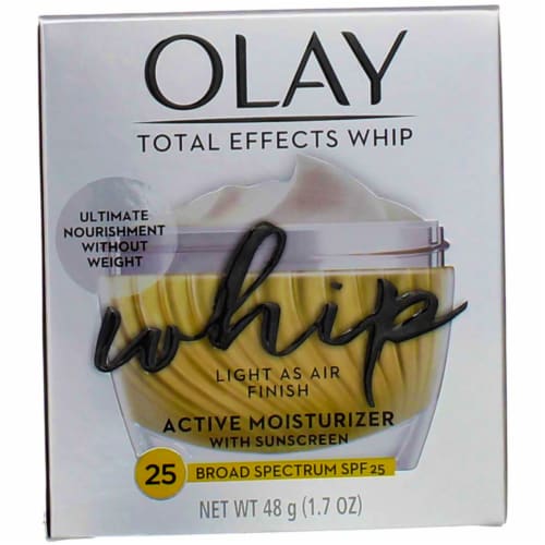 Olay Whip Total Effects Face Moisturizer SPF 25, 1.7 oz - QFC Olay Whip Total Effects Face Moisturizer SPF 25, 1.7 oz - QFC