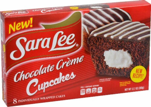 Sara Lee Chocolate Creme Cupcakes 8 Ct 158 Oz Kroger