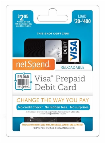 NetSpend Visa Reloadable Prepaid Debit Card VL $20-$500, 2.95 - Fry’s ... NetSpend Visa Reloadable Prepaid Debit Card VL $20-$500, 2.95 - Fry’s ...