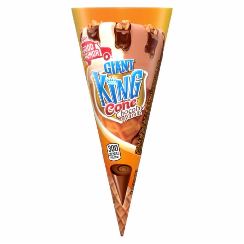 Good Humor Giant King Chocolate & Vanilla Frozen Dairy Dessert Cone, 1 ... Good Humor Giant King Chocolate & Vanilla Frozen Dairy Dessert Cone, 1 ...