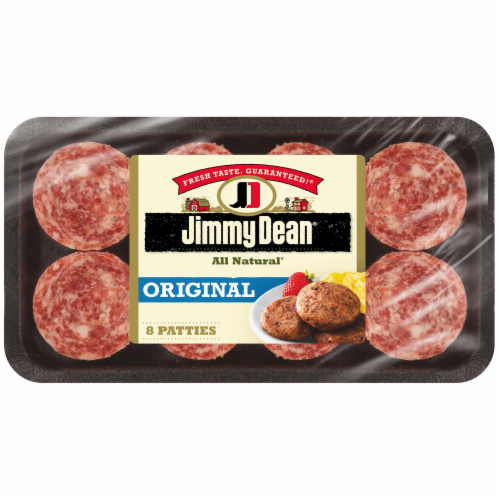 Jimmy Dean® Premium All Natural Pork Sausage Patties, 8 ct / 12 oz ... Jimmy Dean® Premium All Natural Pork Sausage Patties, 8 ct / 12 oz ...