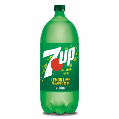 7UP Lemon Lime Caffeine-Free Soda Bottle, 2 L - Kroger 7UP Lemon Lime Caffeine-Free Soda Bottle, 2 L - Kroger