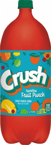 Crush Sparkling Fruit Punch Soda 2 L Fred Meyer