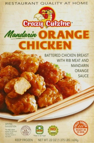 Crazy Cuizine® Mandarin Orange Chicken, 22 oz - Kroger Crazy Cuizine® Mandarin Orange Chicken, 22 oz - Kroger