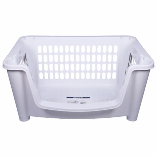 Starplast Stacking Bin - White, 1 ct - Fred Meyer Starplast Stacking Bin - White, 1 ct - Fred Meyer