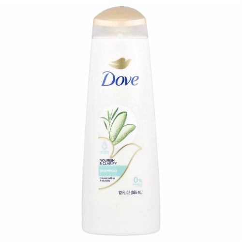 Dove Nourish & Clarify Shampoo - 12 fl oz (355 ml), 12 fl oz - Kroger Dove Nourish & Clarify Shampoo - 12 fl oz (355 ml), 12 fl oz - Kroger