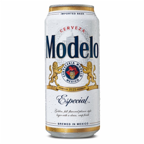 Modelo Especial Lager Mexican Beer, 4 cans / 16 fl oz - King Soopers Modelo Especial Lager Mexican Beer, 4 cans / 16 fl oz - King Soopers