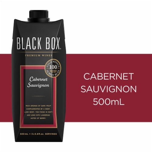Black Box Cabernet Sauvignon Red Wine, 500 mL - Kroger Black Box Cabernet Sauvignon Red Wine, 500 mL - Kroger