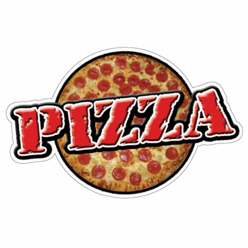 Signmission D Dc 16 Pizza Pizza Concession Decal Stand Restaurant