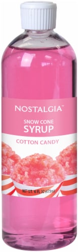 Nostalgia Cotton Candy Snow Cone Syrup 16 Fl Oz King Soopers