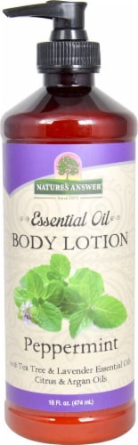 Nature's Answer Essential Oil Peppermint Body Lotion, 16 fl oz - Smith ... Nature's Answer Essential Oil Peppermint Body Lotion, 16 fl oz - Smith ...