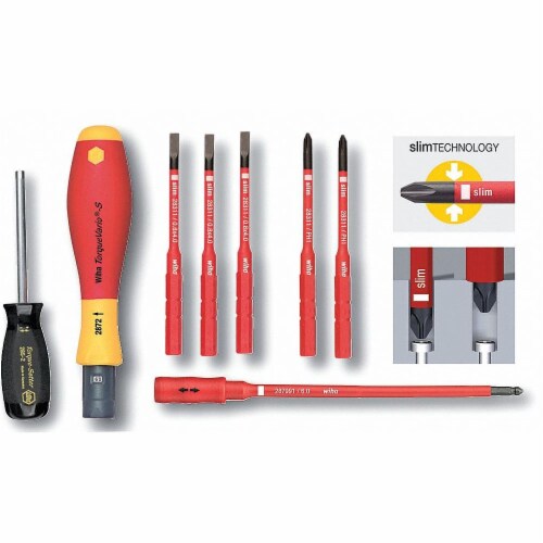 Wiha Insul Torque Set 1 4 10 to 50 in. lb. 28791 1 Jay C Food Stores
