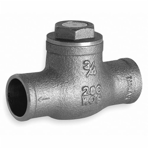 Hammond Valve Swing Check Valve,Brass,3/4 ,FNPT 968 3/4, 1 - Kroger Hammond Valve Swing Check Valve,Brass,3/4 ,FNPT 968 3/4, 1 - Kroger