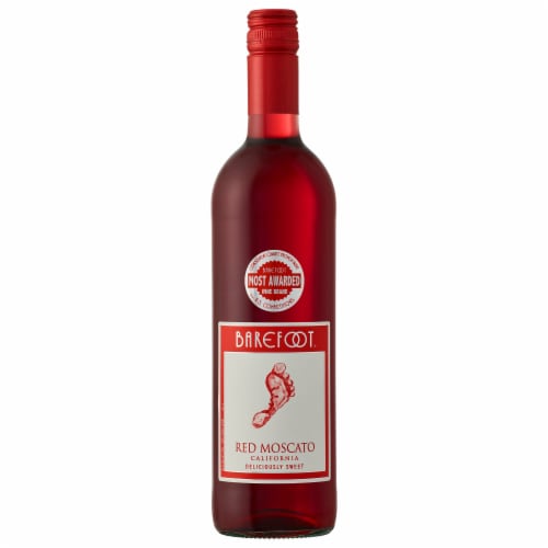 Barefoot Cellars Red Moscato Red Wine 750ml, 750 mL - Kroger Barefoot Cellars Red Moscato Red Wine 750ml, 750 mL - Kroger