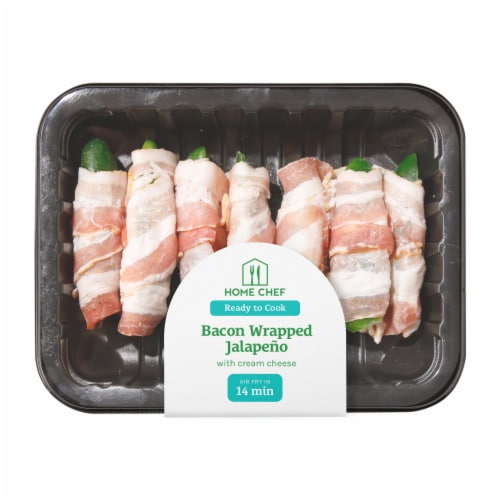 Home Chef Ready-to-Cook Bacon-Wrapped Jalapeños with Cream Cheese, 12.6 ... Home Chef Ready-to-Cook Bacon-Wrapped Jalapeños with Cream Cheese, 12.6 ...