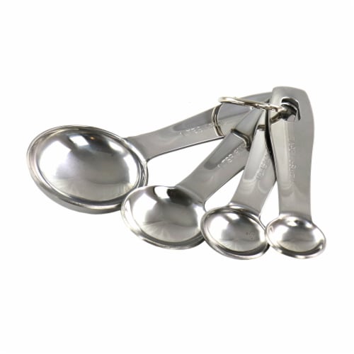 Oster Baldwyn 4 Piece Stainless Steel Measuring Spoon Set, ONE SIZE ... Oster Baldwyn 4 Piece Stainless Steel Measuring Spoon Set, ONE SIZE ...