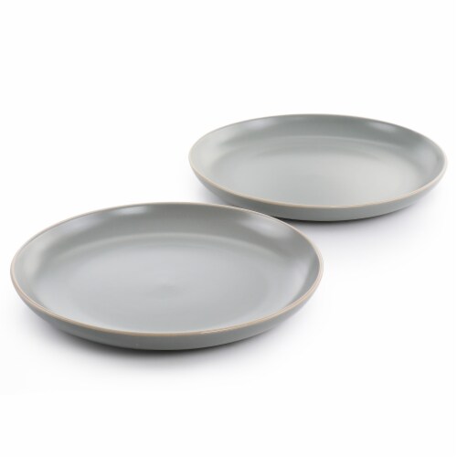 Grey plate set store