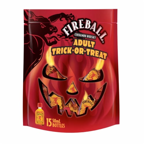Fireball Hot Cinnamon Blended Whisky Adult Trick or Treat Bag, 15 ct ... Fireball Hot Cinnamon Blended Whisky Adult Trick or Treat Bag, 15 ct ...