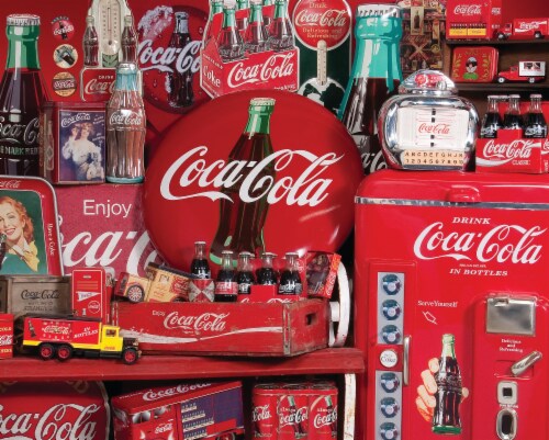 Springbok s 1500 Piece Jigsaw Puzzle Coca Cola Memories Made in USA 1 Gerbes Super Markets