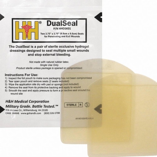 First Aid Only Dual Seals,Hydrogel Occlusive Dressing, 1 - Metro Market First Aid Only Dual Seals,Hydrogel Occlusive Dressing, 1 - Metro Market