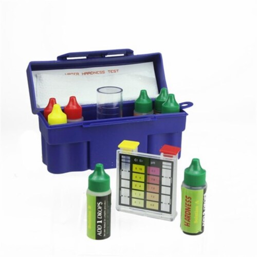 Northlight 6 Way Test Kit With Testing Block And Case For Swimming Pools