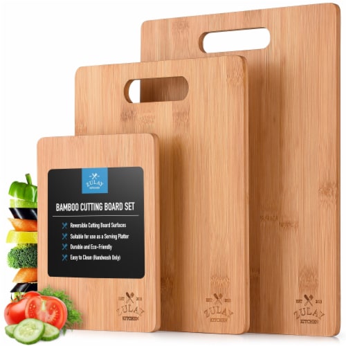 Bamboo Wooden Cutting Boards - 3 Assorted Sizes, 3 - Ralphs Bamboo Wooden Cutting Boards - 3 Assorted Sizes, 3 - Ralphs