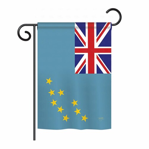 Breeze Decor BD-CY-GS-108339-IP-BO-D-US15-BD 13 x 18.5 in. Tuvalu Flags ... Breeze Decor BD-CY-GS-108339-IP-BO-D-US15-BD 13 x 18.5 in. Tuvalu Flags ...