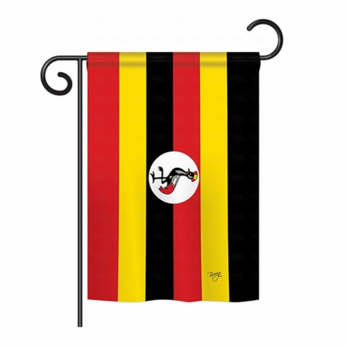 Breeze Decor BD-CY-GS-108295-IP-BO-D-US15-BD 13 x 18.5 in. Uganda Flags ... Breeze Decor BD-CY-GS-108295-IP-BO-D-US15-BD 13 x 18.5 in. Uganda Flags ...