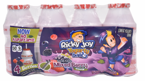 Ricky Joy® Mixed Berry Yogurt Drink 4 Ct 3 37 Fl Oz Smiths Food