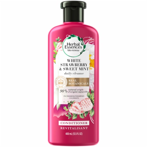 Herbal Essences Bio:Renew White Strawberry & Sweet Mint Conditioner, 13 ... Herbal Essences Bio:Renew White Strawberry & Sweet Mint Conditioner, 13 ...