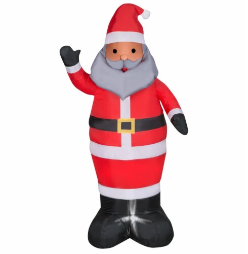 Holiday Living 7 Ft Tall Lighted Santa Christmas Inflatable 1 Each