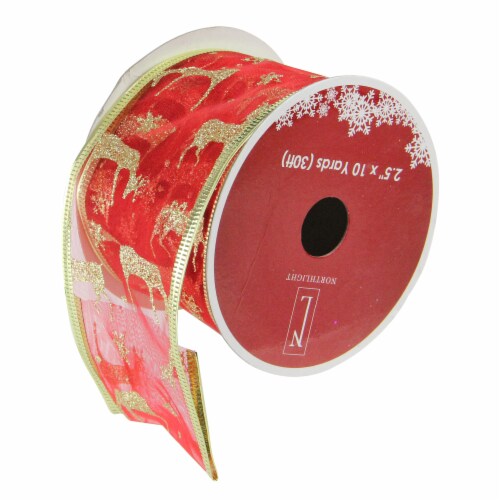 Northlight Red and Gold Glittering Reindeer Wired Christmas Craft ... Northlight Red and Gold Glittering Reindeer Wired Christmas Craft ...