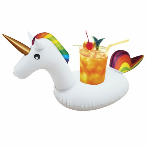 Northlight Inflatable Unicorn Swimming Pool Floating Drink Holder - 16 ... Northlight Inflatable Unicorn Swimming Pool Floating Drink Holder - 16 ...