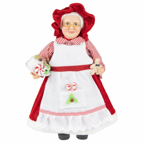 Northlight 16 Chef Mrs Claus With Cake And Gingerbread Man Christmas Figure 1 Frys Food Stores