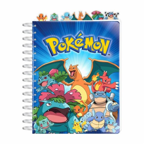 Pokemon Main Characters And Evolutions Tab Journal, 1 Unit - Kroger Pokemon Main Characters And Evolutions Tab Journal, 1 Unit - Kroger