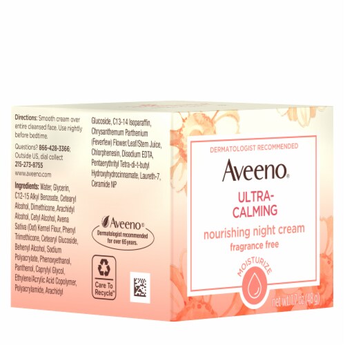 Aveeno ultra calming night cream store