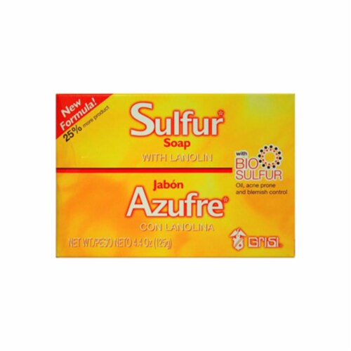 Grisi Bio Sulfur Soap with Lanolin 4.4 oz Pack of 4 4 Pick n Save
